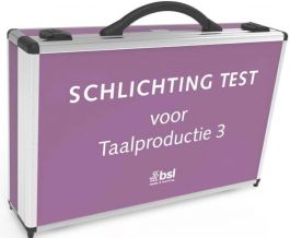 BSL Shop | Schlichting Test voor Taalproductie 3 - Complete set