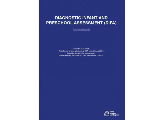 BSL Shop | Diagnostic Infant and Preschool Assessment (DIPA) scoreboek